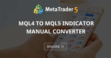 Mql4 To Mql5 Indicator Manual Converter Symbols Technical
