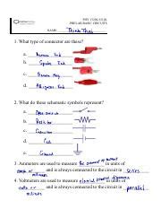 Understanding Basic Circuits Prelab For PHY L L Course Hero