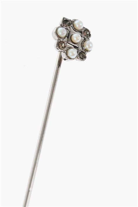 Dsquared2 Metal Pin With Rhinestone Detail Men Glamood Outlet