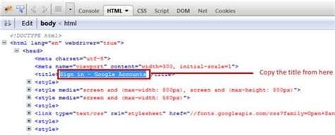 Firebug For Creating Selenium Scripts