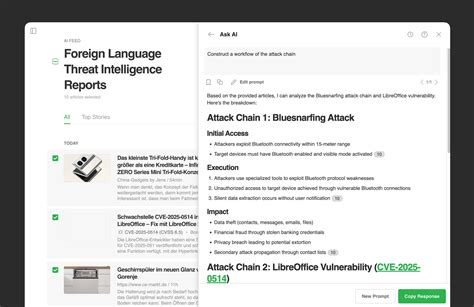 New Feedly Ask Ai Synthesize Threat Reports And Articles In Minutes With High Accuracy Feedly