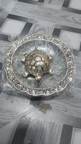 White Metal Turtle Plate Set At Best Price In Varanasi By Neha Enterprises Id 2852872070730