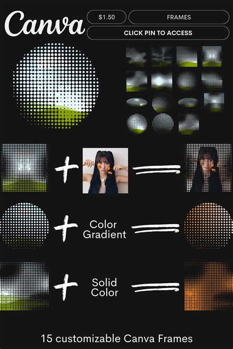 Best 12 Fill Your Own Canva Frames Sublimation Editable Canva Element Template Drag And Drop