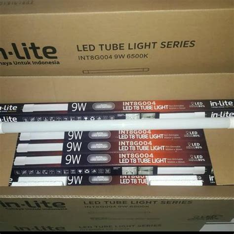 Jual LAMPU Tl LED Tube Light INLITE T W W Cm Putih Jakarta Pusat Nettindo Electric
