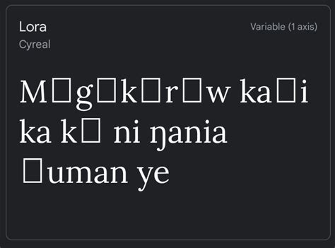 Fontsource Font Preview Display Page Allows Font Substitution · Issue 793 · Fontsource