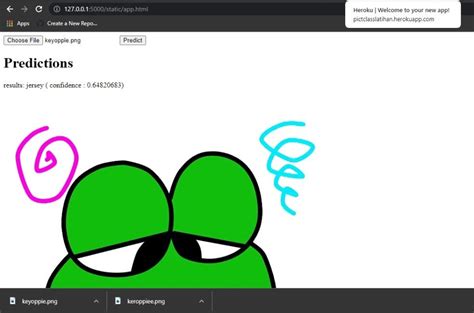 Membuat Prediksi Gambar Kartun Menggunakan Model Tensorflow Resnet50 Via Localandheroku By