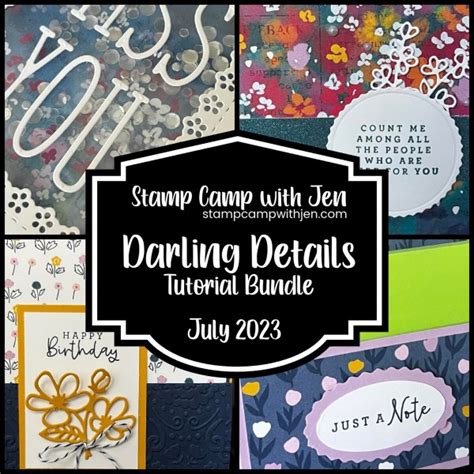Online Tutorials Category Stamp Camp With Jen