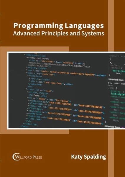 Programming Languages Advanced Principles And Systems Englisches Buch Bücher De