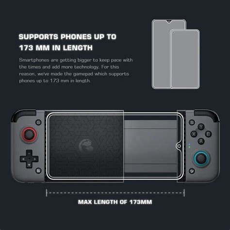 GameSir X2 Bluetooth Mobile Gaming Controller,Phone Controller für Android, iOS | eBay.de