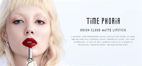 Orion Cloud Matte Lipstick Pluto Creamy Lipstick Blurring Matte Timephoria