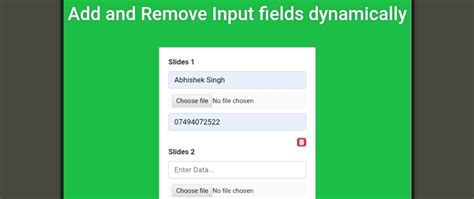 Create Input Fields In Bulk Dynamically Using Jquery Dev Community