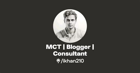 MCT Blogger Consultant Instagram Linktree