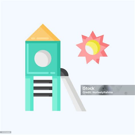 아이콘 놀이터 시티 파크 기호에 적합합니다 플랫 스타일 편집 가능한 간단한 디자인 디자인 템플릿 벡터 간단한 그림 가냘픈에 대한 스톡 벡터 아트 및 기타 이미지 Istock