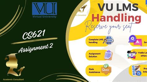 Cs621 Assignment 2 Solution Fall Semester 2024 Youtube