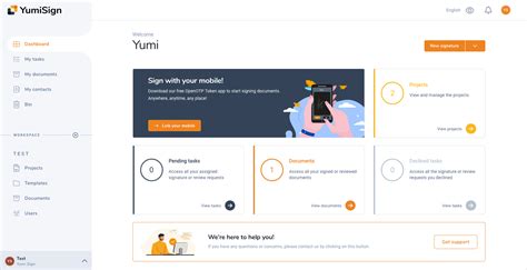 Navigating The Dashboard