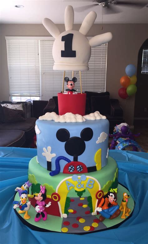 Mickey Mouse Clubhouse Birthday Sheet Cake