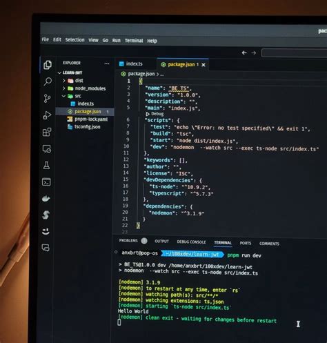 Ts Development Made Simplernow Just Run Npm Run Dev Nd Get Ur Ts