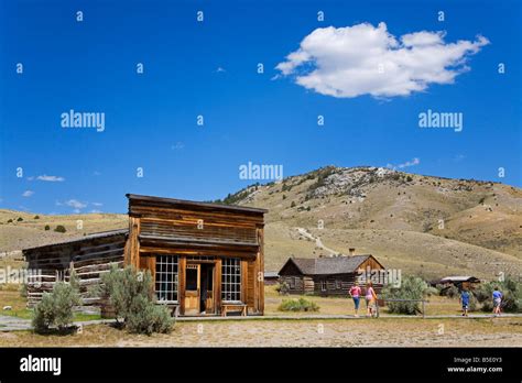 Bannack State Park Ghost Town Dillon Montana Usa North America
