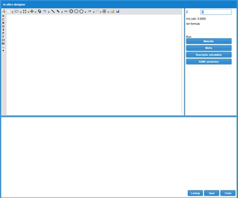 In Silico Design Tool External Computations Mass Analytica