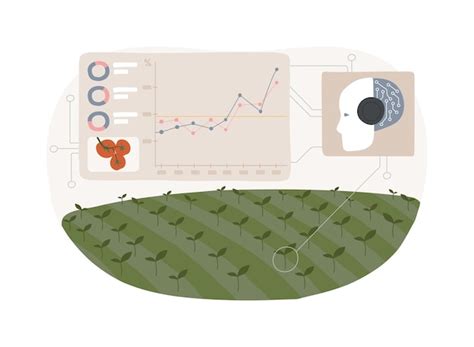 Premium Vector Aioptimized Crop Yield Prediction Abstract Concept Vector Illustration