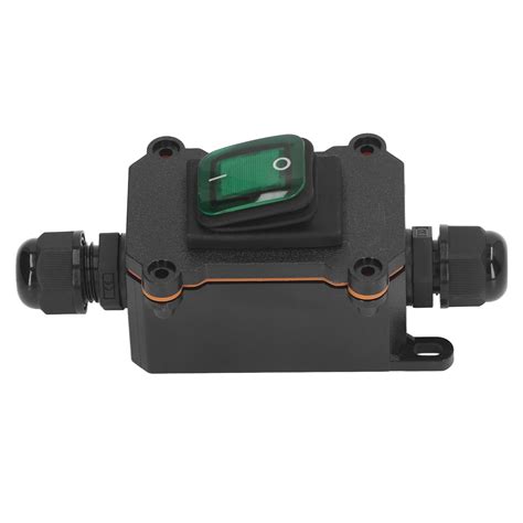 On Off Outdoor Toggle Switch Ip65 Waterproof Inline Cord Switch 25a Rated Current Dc12v Flame