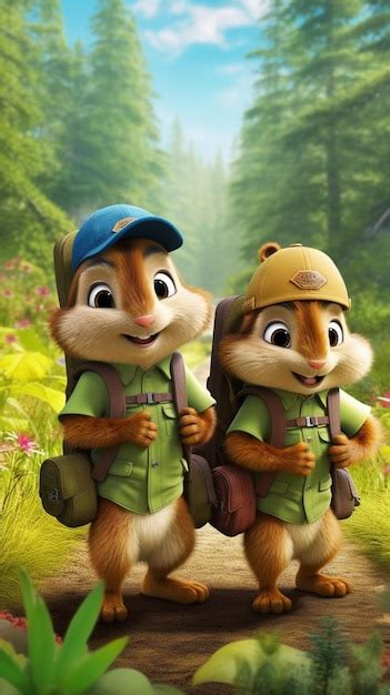 Premium Ai Image Alvin And The Chipmunks Wallpapers