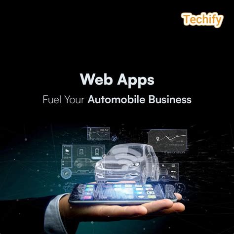 Automotivetech Webappdevelopment Automobileindustry Automation Growth Techify Solutions
