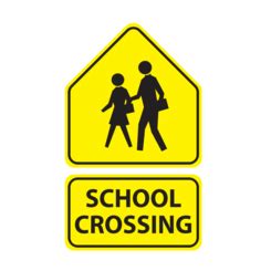 School Crossing Signs Free Vector Freeimages