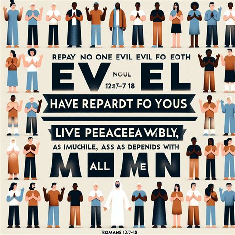 Romans 12 17 18 Artwork Bible Art