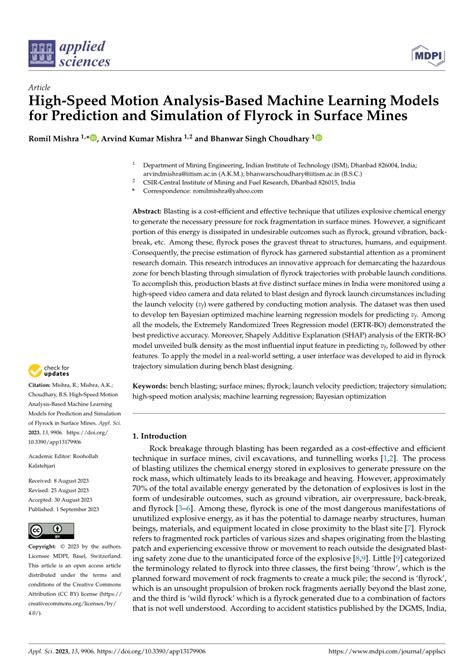 Pdf High Speed Motion Analysis Based Machine Learning Models For Prediction And Simulation Of