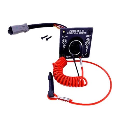 Johnson Evinrude Omc Ignition Safety Cut Off Key Switch Part 176408 £46 45 Picclick Uk