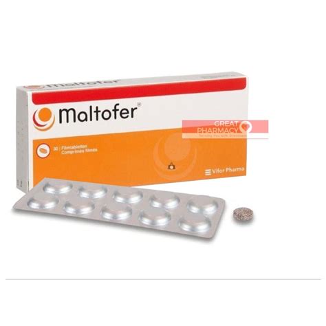 Maltofer Without Folic Acid Chewable Tab 30s Shopee Singapore