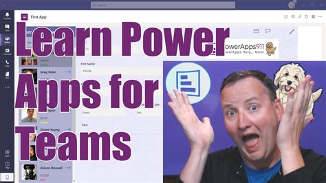 Build Your First Custom App In Microsoft Teams With Power Apps And