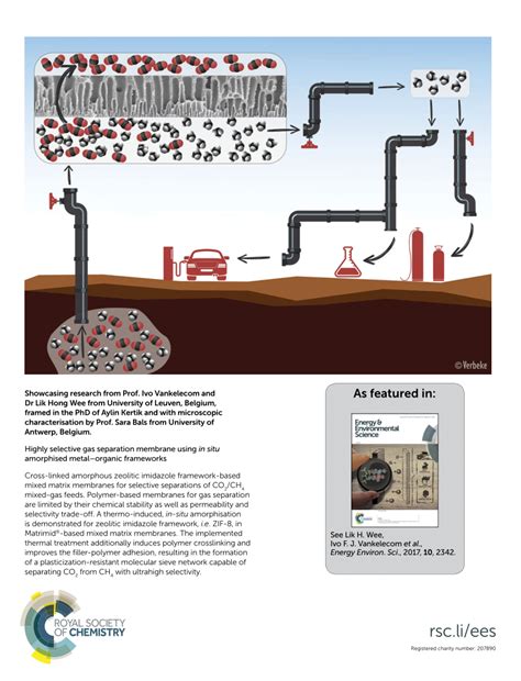 Pdf Highly Selective Gas Separation Membrane Using In Situ Amorphised