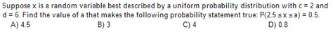 [solved] suppose mathrm{x} is a random variable be