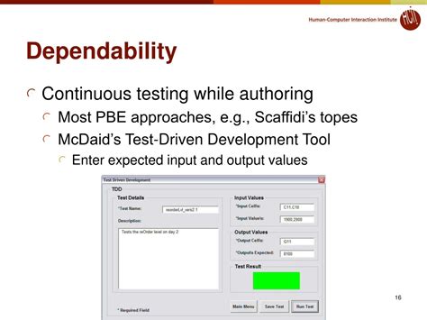 ppt end user tools for creating dependable software powerpoint