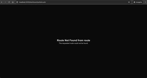Javascript How To Automatically Render Nearby Not Foundtsx In Next