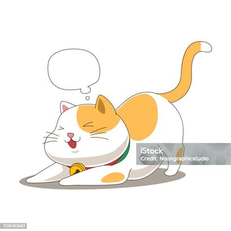 귀여운 오렌지 고양이 스트레칭 하다 벡터 일러스트 레이 션 애완고양이에 대한 스톡 벡터 아트 및 기타 이미지 애완고양이 고양이 새끼 고양이 울음소리 Istock