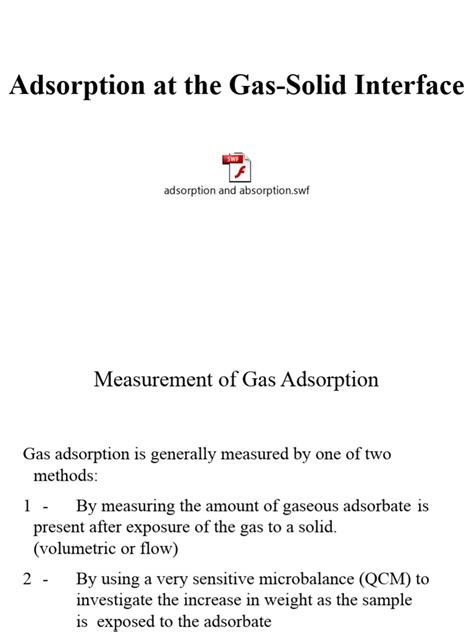 Adsorption And Catalysis Pdf Adsorption Catalysis