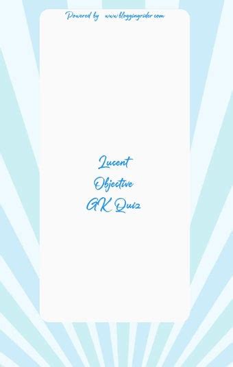 Lucent Objective Gk Quiz Daily Current Affairs Apk For Android Download