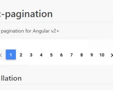 Angular Pagination Components And Directives - Angular Script
