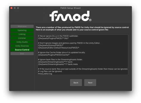 fmod integration setup in unity alessandro famà
