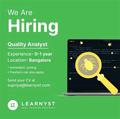 Sneh Gupta On Linkedin Qa Bangalore Helpinghands Jobs Switch