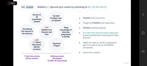 Interview Kickstart Transition To Ml Program Worth It R