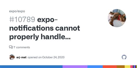 Expo Notifications Cannot Properly Handle Notifications Received From