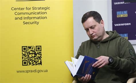 Andriy Yusov Enemy Devotes Vast Resources To Propaganda War Ukraine Faces Ongoing Serious