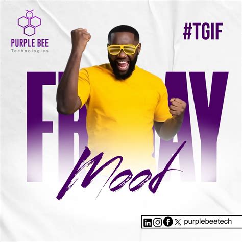 Purple Bee Tech On Linkedin Techtribe Fridayfeeling Weekend Weekendtime Weekendvibes Friday
