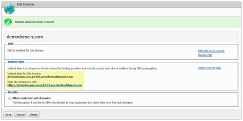 how to create an instant alias temporary url knowledgebase