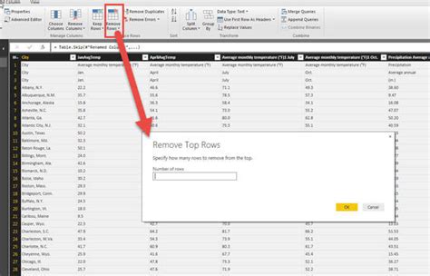 power bi power query remove rows based on condition design talk