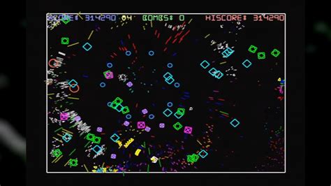 Geometry Wars Original Xbox Gameplay Score YouTube